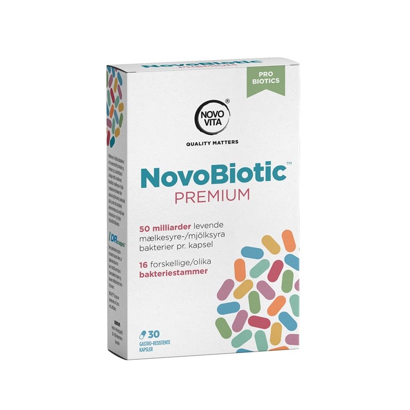 Köp Novo Vita NovoBiotic Premium 30 kapslar hos Hälsokraft